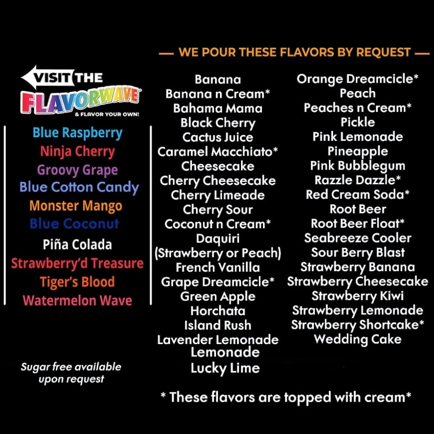 Full Flavor Menu Option My Site